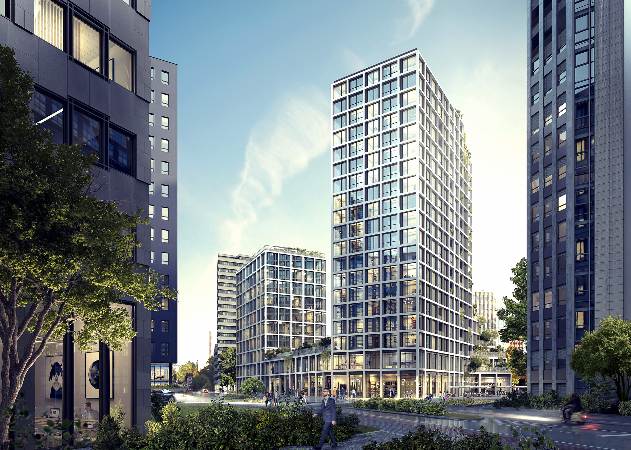 Hochhaus wohnen - &MICA